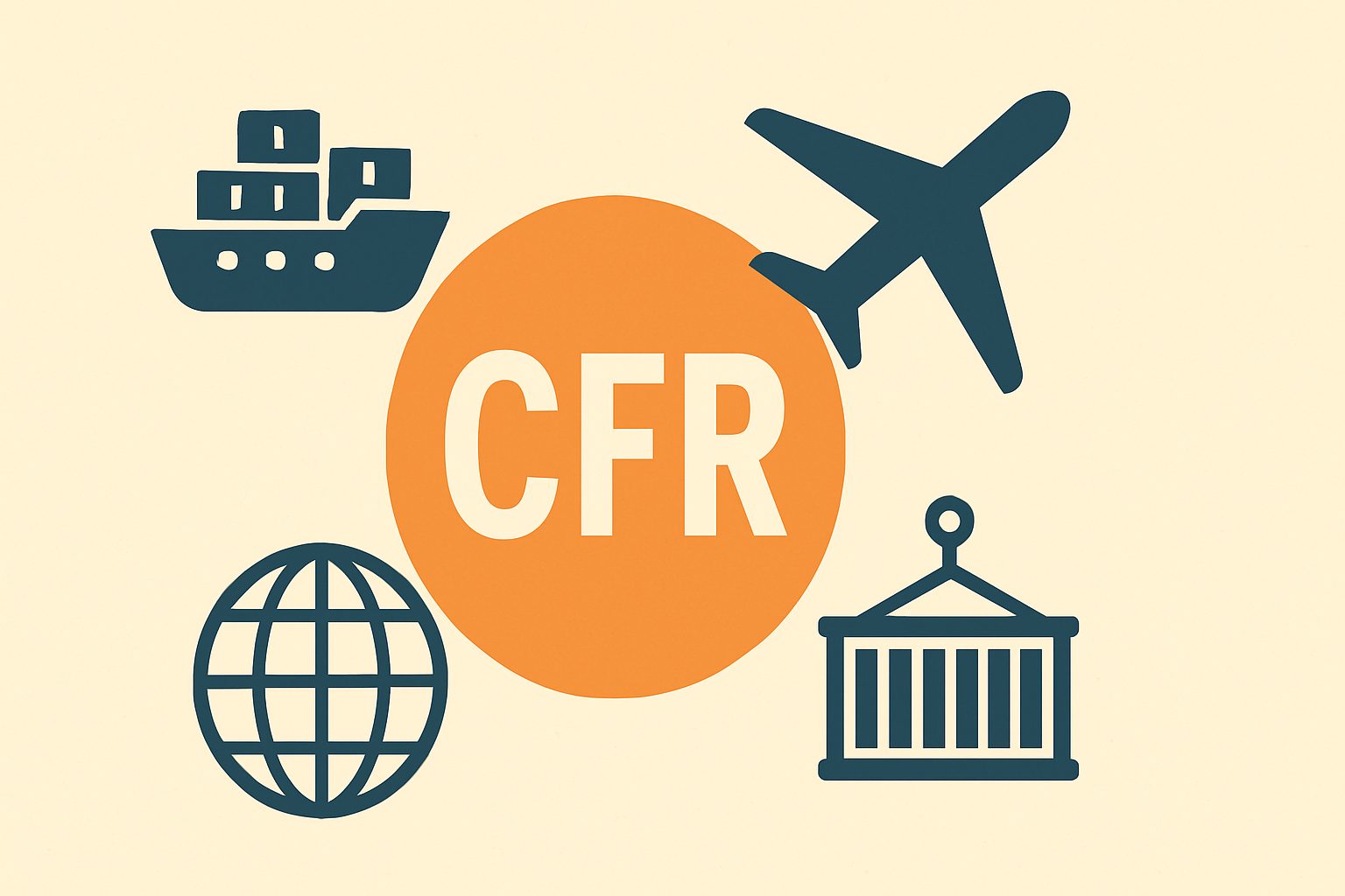 【貿易初心者向け】CFR（Cost and Freight）とは？図でわかる国際取引の基本 | YUSHUTSU