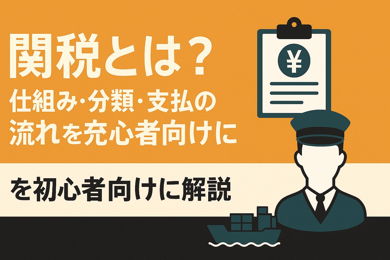 関税とは？初心者向けに仕組み・種類・支払いの流れを図解付きで解説【2025年最新版】 | YUSHUTSU